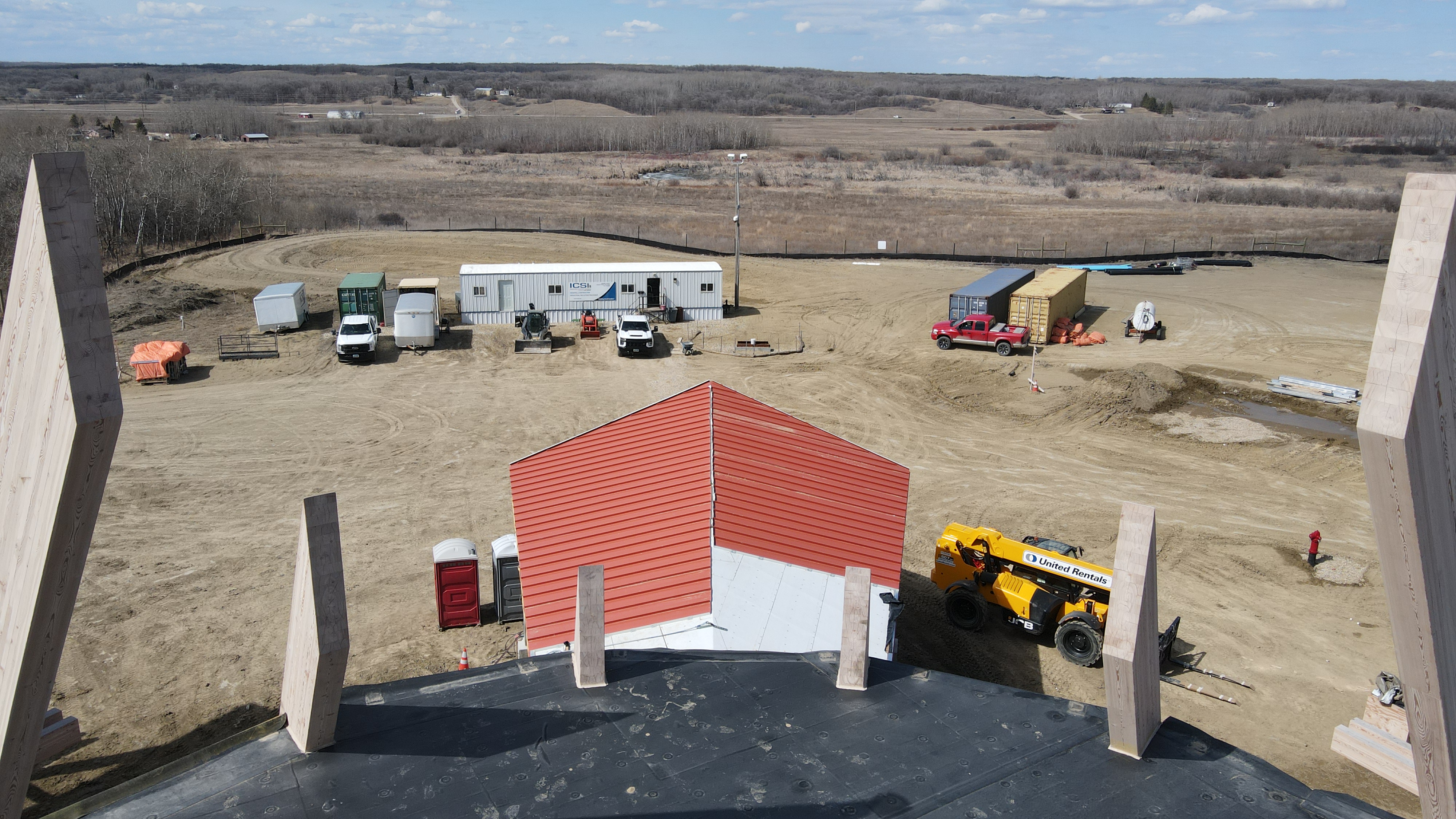 Construction Progress – Turtle Mountain Recovery Center