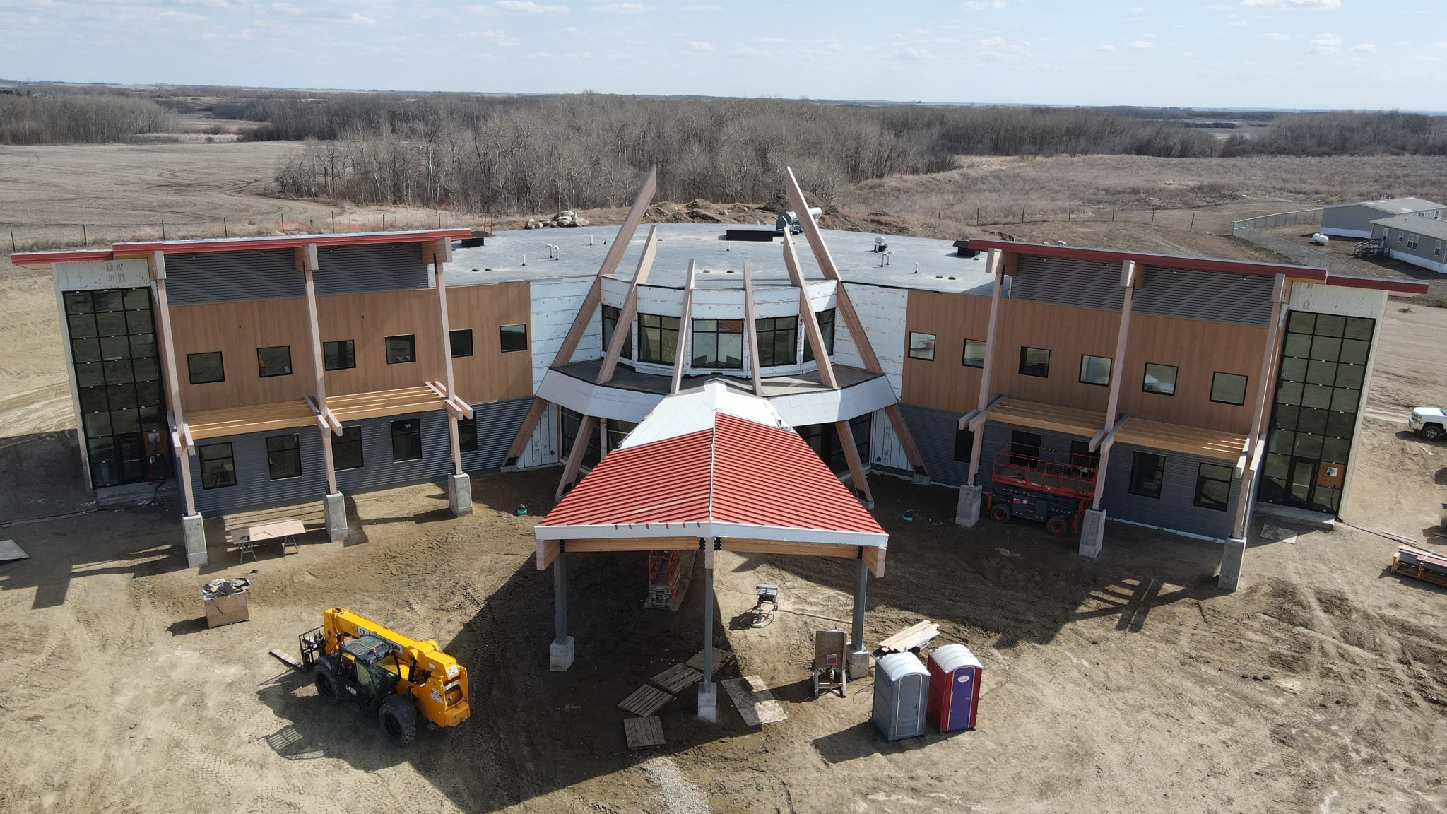 Construction Progress – Turtle Mountain Recovery Center