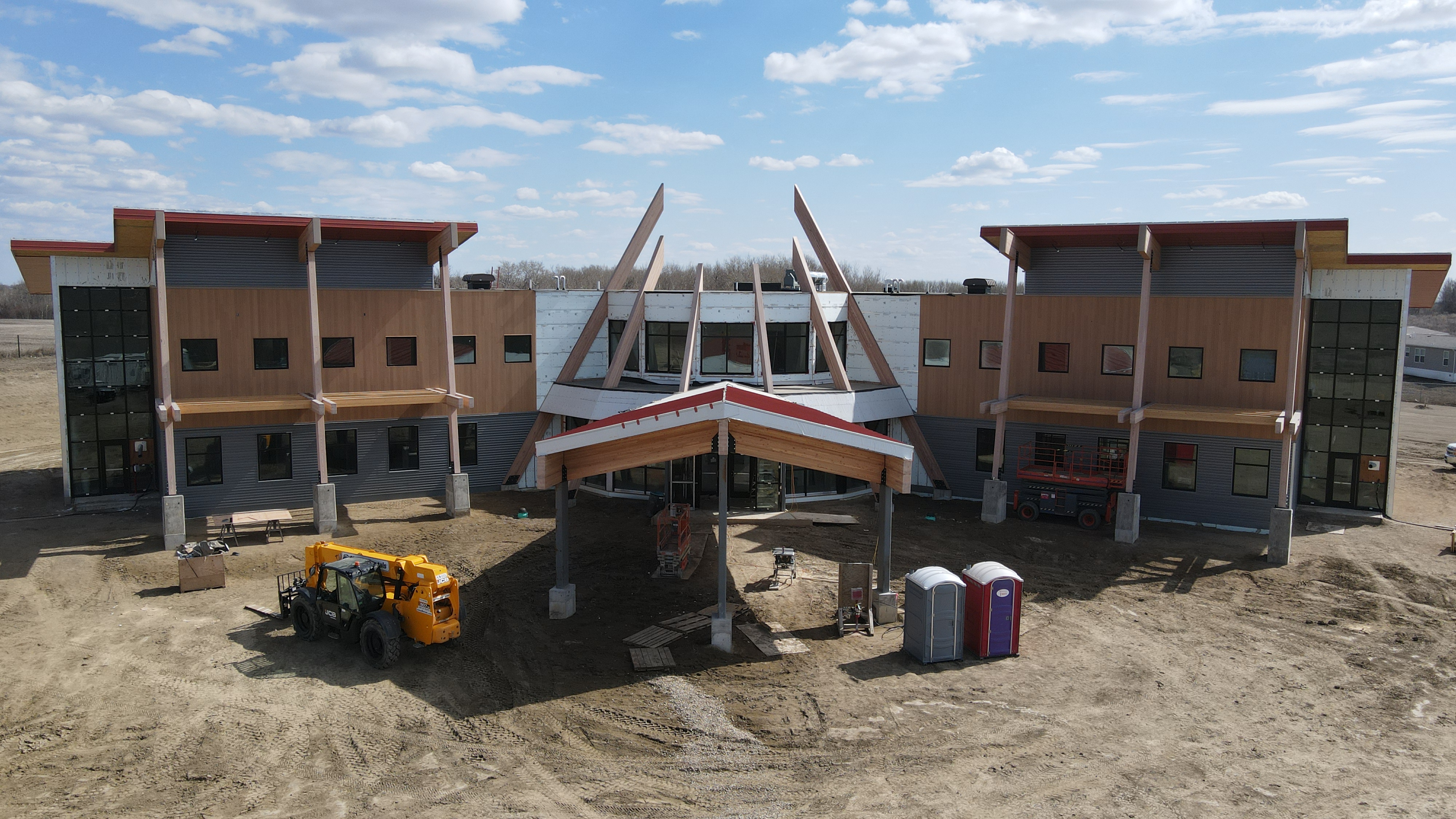 Construction Progress – Turtle Mountain Recovery Center