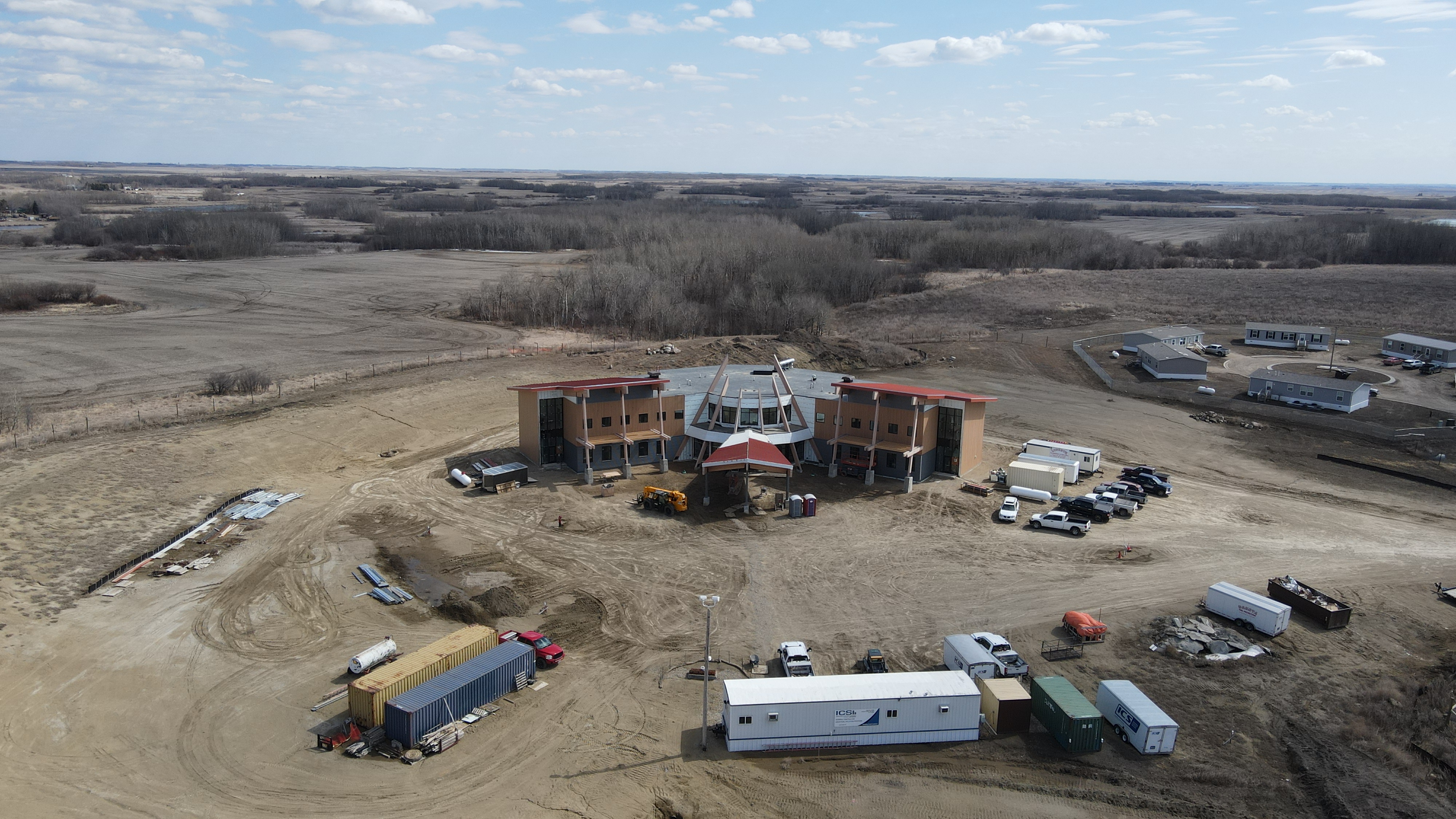 Construction Progress – Turtle Mountain Recovery Center