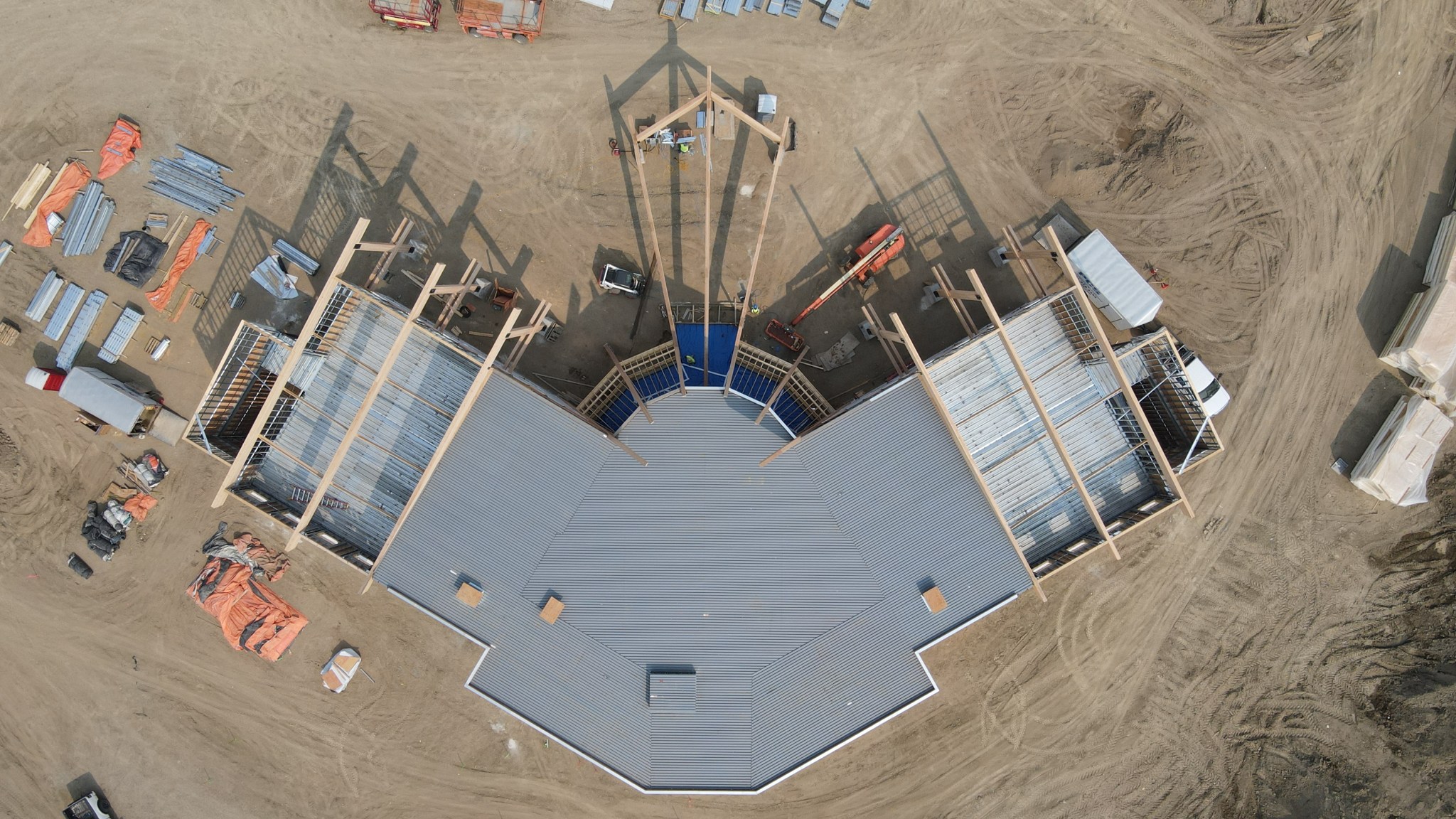 Construction Progress – Turtle Mountain Recovery Center