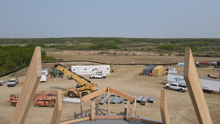 Construction Progress – Turtle Mountain Recovery Center