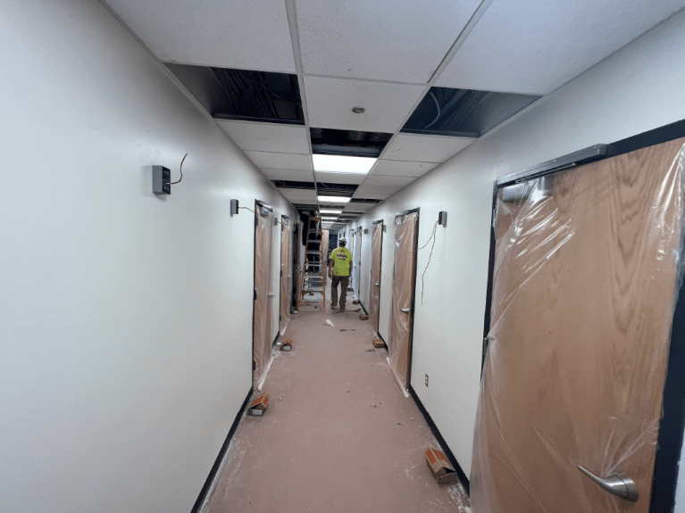 Construction Progress – Turtle Mountain Recovery Center