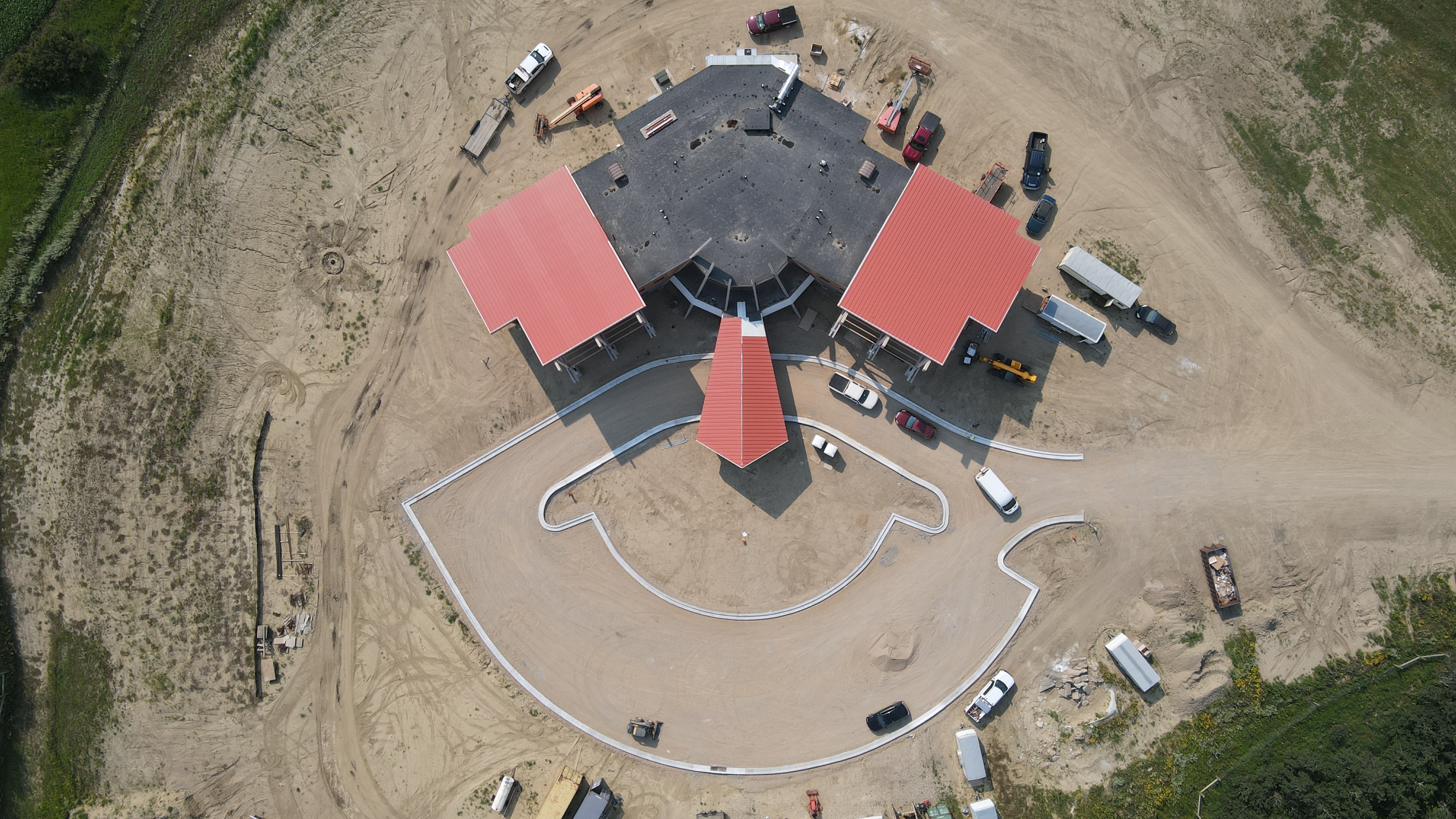 Construction Progress – Turtle Mountain Recovery Center